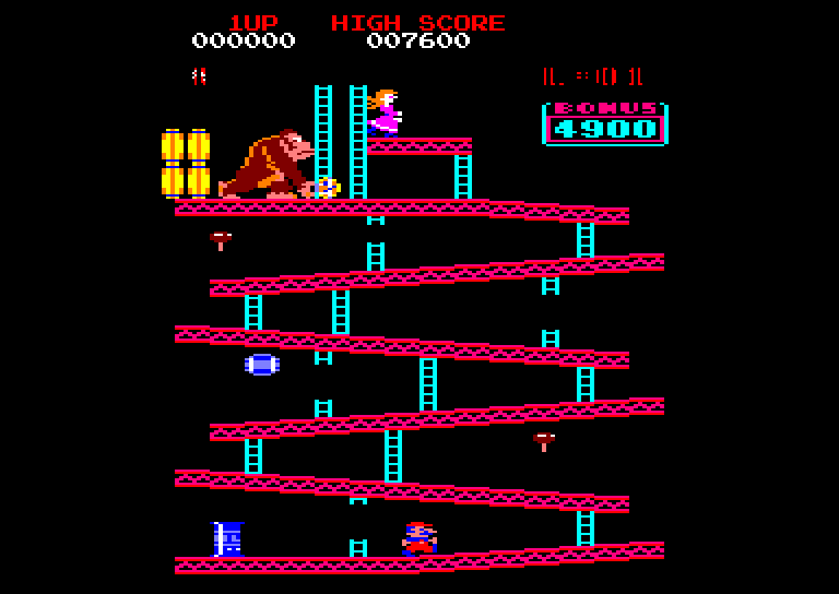 Donkey Kong (1986)(Ocean Software)[a] - ROMs Amstrad CPC - Amstrad CPC ...
